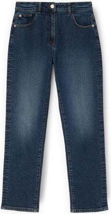 Motivi Femme, Jeans, Bleu, Taille: 38 FR Jean Mum Fit Taille Haute