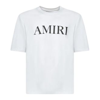 Amiri Logo T-Shirt - - Tops - Herren - Wei&szlig; - XL