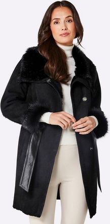 Mainpol Allwetterjacke Lammfell-Jacke