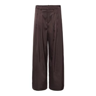 Gestuz Weite Hose - - Trousers - Damen - Braun - M