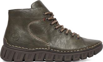 Rieker Schn&uuml;rschuhe Rieker CEO-57501-54 Dunkelgr&uuml;n