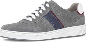 Gabor Baskets basses pour homme, doublure recycl&eacute;e, semelle int&eacute;rieure amovible, Ash Fjord Combi 21, 49.5 EU