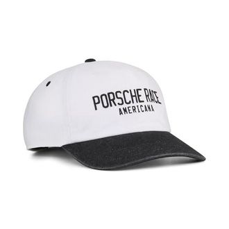 Puma Casquette Dad Porsche Legacy Lifestyle OneSize, White Black