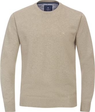 Redmond Herren Pullover mit Rundhals-Ausschnitt (500), Größe:3XL, Farbe:Beige (212)