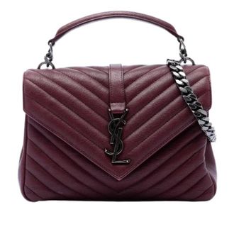 Saint Laurent Pre-owned College Satchel - - Pre-owned - Damen - Rot - ONE SIZE