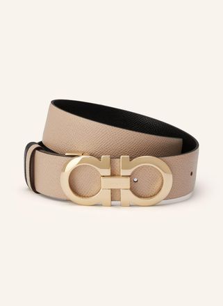 Ferragamo Ferragamo Lederg&uuml;rtel Zum Wenden braun