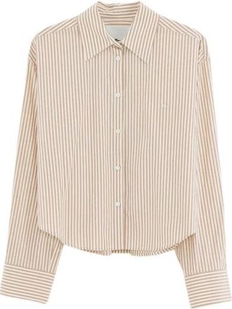 Bellerose Femme, Blouses et Chemises, Beige, Taille: 36 FR Johan Shirt