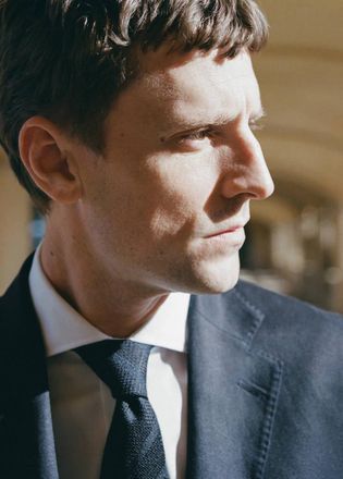 Mango Cravate 100 % soie rayures microstructure bleu marine - Homme - Taille unique - MANGO MAN