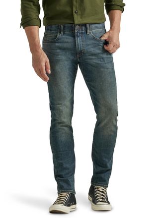 Lee Herren Extreme Motion Slim Straight Jeans, Maverick, 42W / 32L