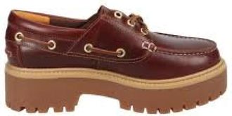 Timberland Femme, Chaussures, Brun, Taille: 36 EU Stone Street Boat Shoe