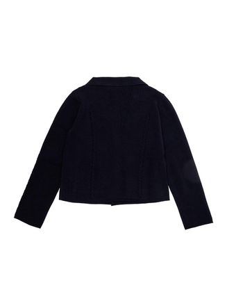 Emporio Armani Girls Jacket Blue Tech Fabric Blazers