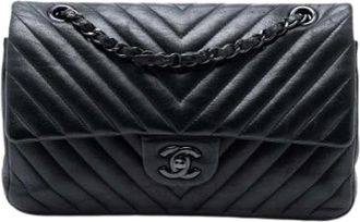 Chanel Sac bandouli&egrave;re matelass&eacute; vintage Pre-owned - Femme - Pre-owned - Noir - Taille: ONE Size