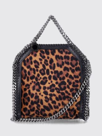 Stella McCartney Falabella Mini-Handtasche aus Alter Mat mit Animal-Print