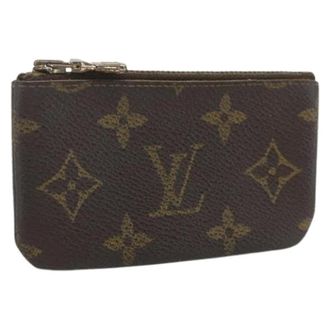Louis Vuitton Portefeuille en Toile Pre-owned - Femme - Pre-owned - Brun - Taille: ONE Size