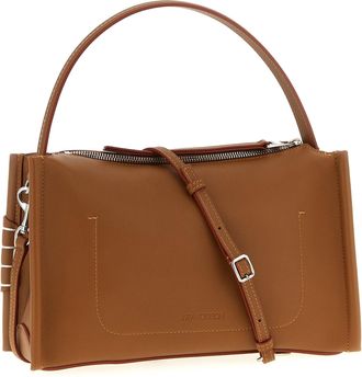 J.W.Anderson Loafer Leather Shoulder Bag - Tan