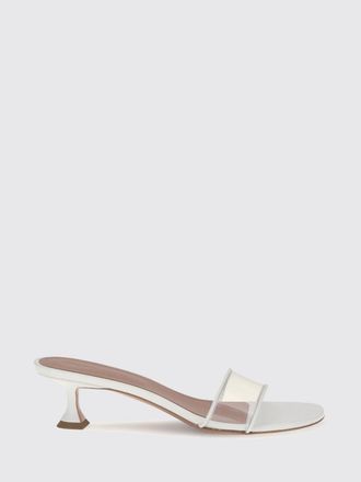 Amina Muaddi Chaussures &agrave; Talons Femme couleur Transparent