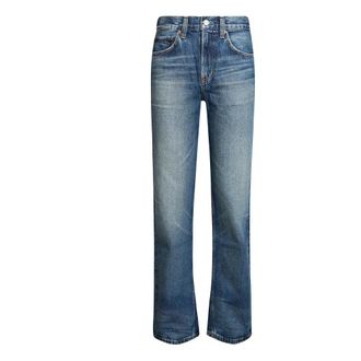 A Gold E Mid Rise Kick Boot - - Jeans - Damen - Blau - W25