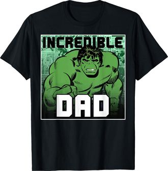 MARVEL Hulk Fathers Day Incredible Dad T-Shirt