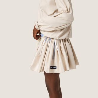 Miu Miu Pleated Skirt - Opale