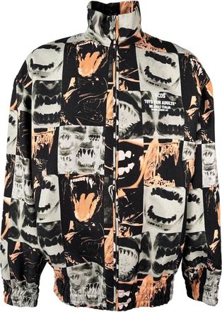 GCDS Gcds, Femme, Vestes, Multicolore, Taille: 40 FR Veste Oversize