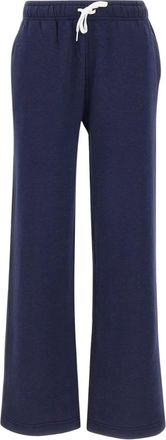 Polo Ralph Lauren Femme, Pantalons, Bleu, Taille: 40 FR Pantalon en m&eacute;lange de coton
