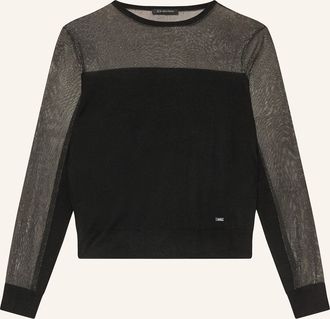 A|X Armani Exchange Pullover Mit Glitzergarn schwarz