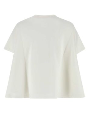 Loewe Womens Trapeze Top T-Shirt White Cotton Nylon