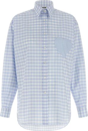Moschino Femme, Blouses et Chemises, Bleu, Taille: 36 FR Long Shirt