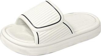 Generic Chaussures de douche antidérapantes pour homme et femme - Chaussons de douche antidérapants pour salle de bain, chambre à coucher, piscine, plage, bla