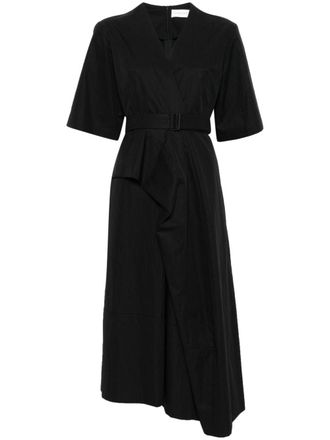 Christian Wijnants robe mi-longue Daeva - Noir