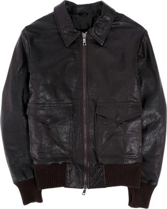 Giorgio Brato Homme, Vestes, Brun, Taille: 2XL Bomber Vestes