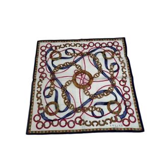 Celine Foulard Vintage Pre-owned - Femme - Pre-owned - Blanc - Taille: ONE Size