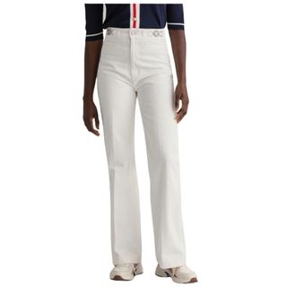 GANT High-waisted Schlagjeans - - Jeans - Damen - Wei&szlig; - W29