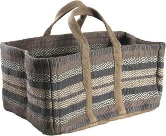 Aubry Gaspard Aubry Gaspard - Sac &agrave; b&ucirc;ches en toile de jute &eacute;paisse Pampa