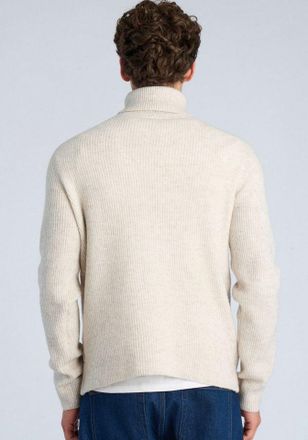 Lindbergh Rollkragenpullover Strickpullover / Winterpullover mit Wolle und Stretch