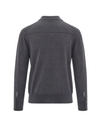 Paolo Pecora Pure Wool Shirt - Gray