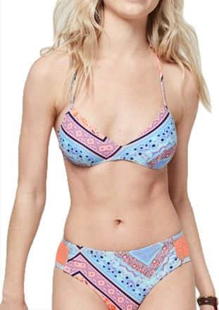 O'Neill Damen PW Barey Lace Bikini Top, Blau All Over Print W, 38