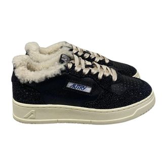Autry Femme, Chaussures, Noir, Taille: 38 EU Medalist Low