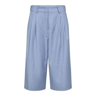Co'Couture Femme, Shorts, Bleu, Taille: 38 FR Long Shorts