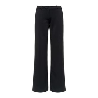 K-Way Wide Hosen - - Trousers - Damen - Schwarzk - M