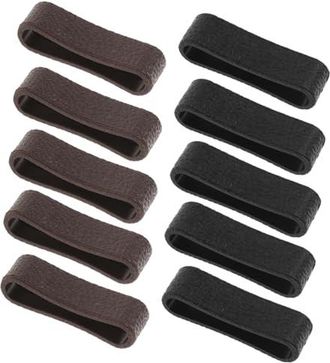 FOMIYES 20pi&egrave;ces Boucles De Ceinture Pour Hommes Et Femmes Accessoires De Fixation Pratiques Pour Ceintures Anneaux De Maintien &Eacute;l&eacute;gants Et Confortables De No
