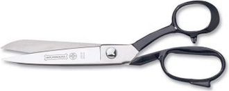 Mundial 490-10 Industrie-Stay-Set, Gebogene Trimmer, 25,4 cm, Schwarze emaillierte Griffe