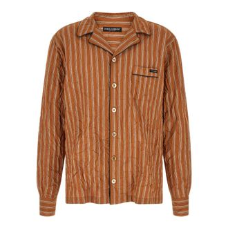 Dolce & Gabbana Herren, Shirts, Braun, LGr&ouml;&szlig;e
