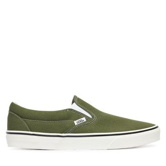 Vans Sneakers aus Stoff Vans Classic Slip-On VN000Z7AGRK1 Gr&uuml;n