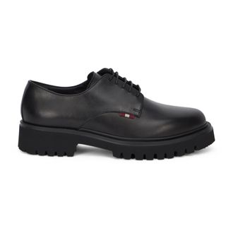 Bally Schn&uuml;rschuh - - Shoes - Herren - Schwarzk - 43 EU