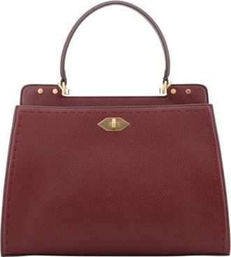 Pourchet Femme, Sacs, Rouge, Taille: ONE Size Trianon GM Handbag