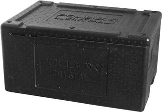 Mori 2A Polibox-Cristal Beh&auml;lter aus Polystyrol f&uuml;r GN 1/1, Farbe Schwarz, Polystyrene