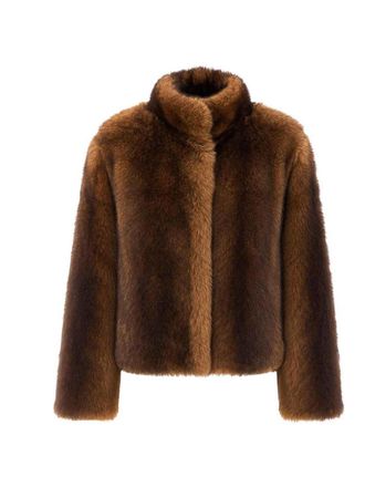 Yves Salomon Rollkragenpullover - Braun