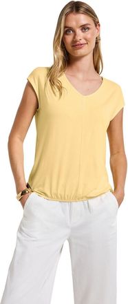 Street One Damen V-Neck Jersey-Shirt