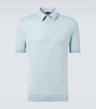 Ermenegildo Zegna Polo rayé en coton